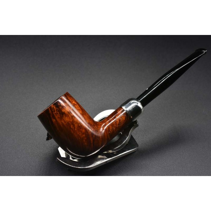 Dunhill Amber Root with Hallmarked Silver Army Mount 4112